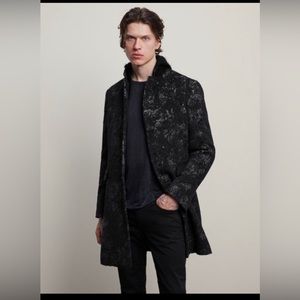 John Varvatos | Jackets & Coats | John Varvatos Collection Belted Coat ...